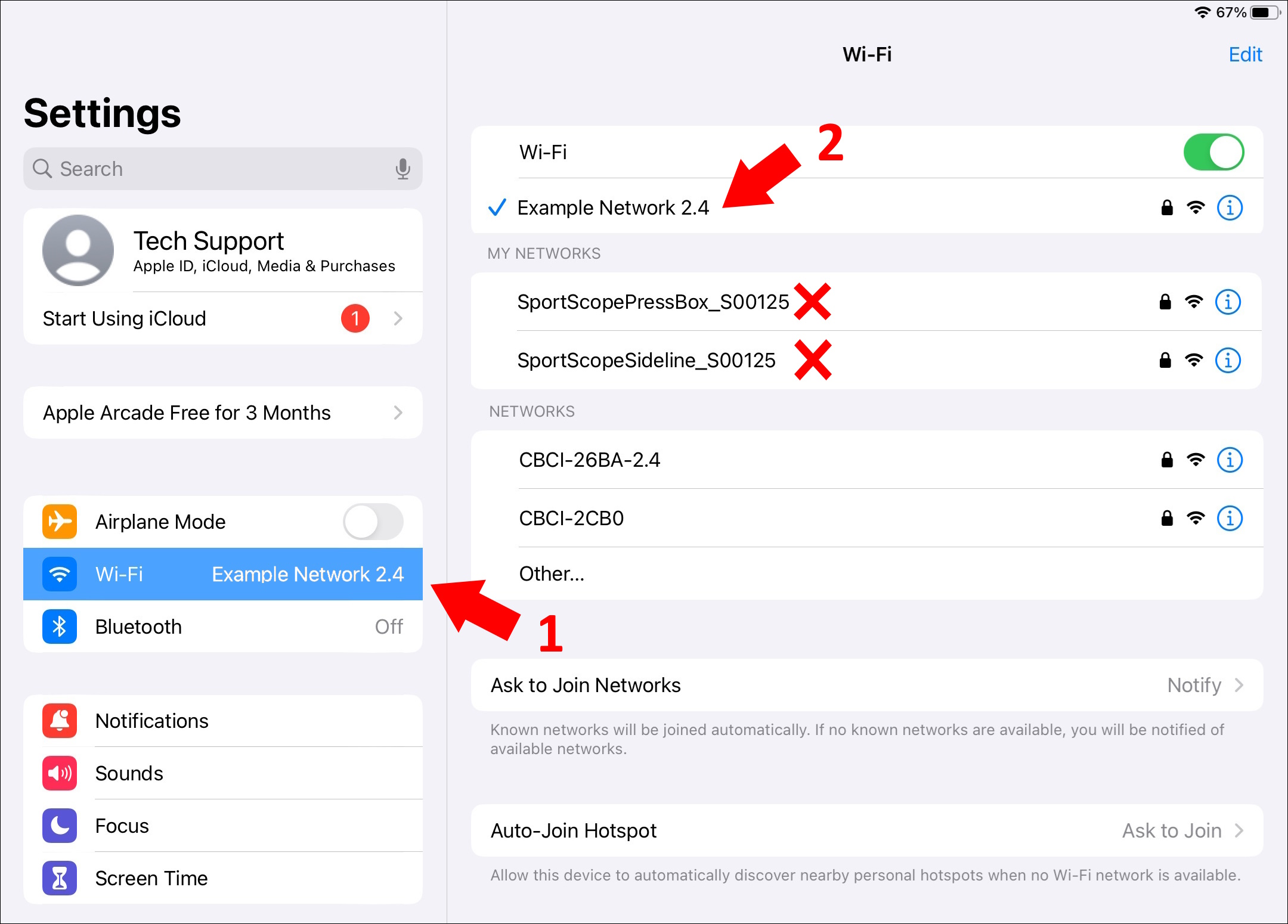 First time iPad setup for using the Sport Scope app – Sport Scope